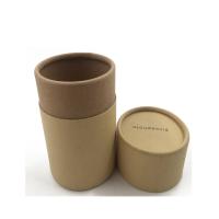 China Child Proof Airtight  Tubular Kraft Food Paper Tube Can Packaging Box For Honey Bottle for sale