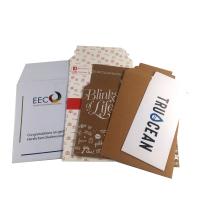 China 100% Recycled Kraft White Paper Mailer Bag with Self-adhesive strip for sale