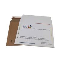 China 100% Recycled Kraft White Paper Mailer Bag with Self-adhesive strip for sale