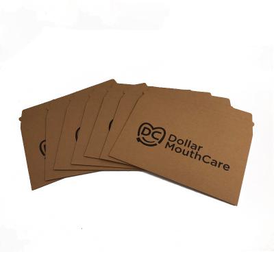 China Custom Cardboard Kraft Envelope Printing Services Self Sealing Eco Friendly for sale