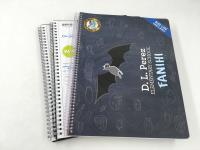 China Woodfree Paper Notebook Printing Services Hard Cover Wire - O Bound Academic Monthly Planner for sale