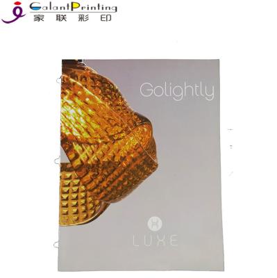 China Building Saddle Stitch Catalog Paper Printing Services Logo Custom for sale