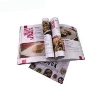 China Custom Color Softcover Food Recipe Book Printing Hot Foil Stamping for sale