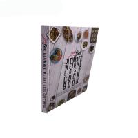 China Custom Color Softcover Food Recipe Book Printing Hot Foil Stamping for sale