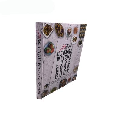 China Custom Color Softcover Food Recipe Book Printing Hot Foil Stamping for sale