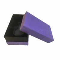 China Square Carton Packing Box Custom Printed Logo Plain Small Soap / Perfume Bottle Packaging for sale