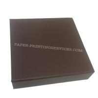 China Cute Rigid Setup Box For Glass Bottles / Cookies Cake Paper Gift Packaging Box for sale