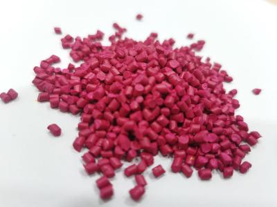 China Rose Red Masterbatch for HDPE Bags - 1.7 g/cm³ Density, 140-320℃ Processing Temperature | Custom Color Concentrate for sale