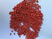 China Red Color Masterbatches PE Carrier for Injection & Film Blowing - 20% Pigment Content, 120-150°C Melting Point for sale
