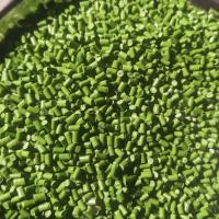 China Green masterbatch is employed for coloration, providing vivid and long-lasting color. for sale