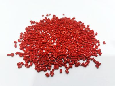 China Custom Red Color Masterbatch with PE ABS PS PP Carrier - 140℃ to 280℃ Melt Temperature, 1% to 8% Adding Rate for sale