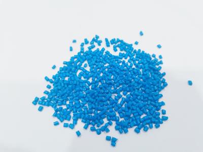 China Light Blue ABS PE Masterbatch 15-70% Pigment Concentration for Injection Molding 140-280℃ Temperature Range for sale