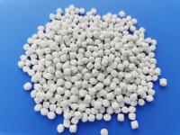 China White PP Filler Masterbatch with 80% Calcium Carbonate | 1.7 g/cm³ Density | <3.00 MFR for Enhanced Tensile Products for sale