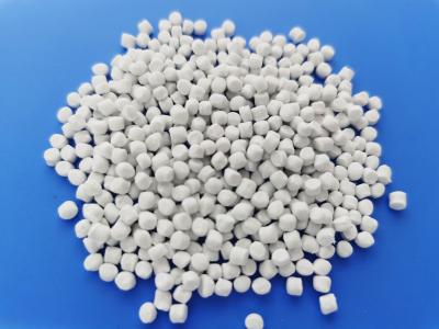 China White PP Filler Masterbatch with 80% Calcium Carbonate | 1.7 g/cm³ Density | <3.00 MFR for Enhanced Tensile Products for sale