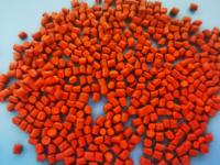 China 20% Concentration 818 Red Masterbatch for Plastic Film & Injection Molding - 1.7 g/cm³ Density, 140-320℃ Processing for sale