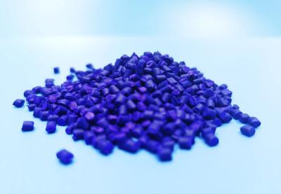 China OEM Plastic Purple Color Master Batch For Film Injection Pipe Woven Bag for sale