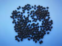 China HDPE Plastic Black Masterbatch with 15-50% Carbon Black Content and 1.7 g/cm³ Density for Polymer Applications for sale