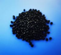 China PE Carrier Black Masterbatch 30% Carbon Black for Water Pipe & Injection Molding | 1.7 g/cm³ Density for sale