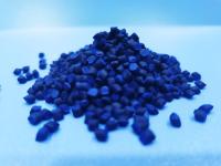 China Dark Blue Plastic Color Masterbatch for HDPE LDPE Blowing Film Injection Extrusion - 25KG Bags for sale