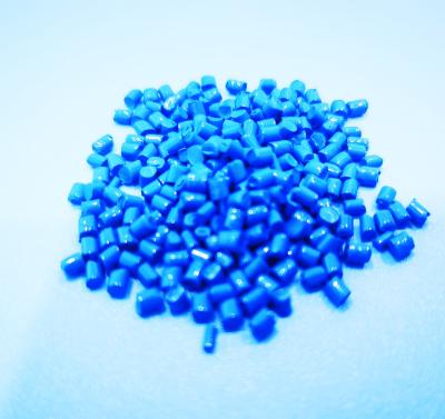 China Blue Masterbatch CAI-5302 Solid Pellet Electret for HDPE Food Grades - 150-300°C Heat Endurance, 1-4% Adding Rate for sale