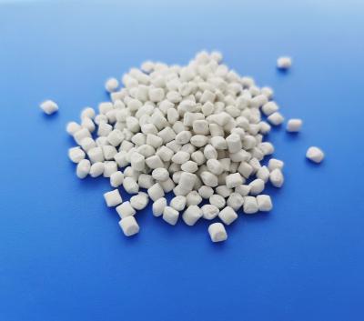 China White PE PP Calcium Carbonate Filler Masterbatch for Cloth Hangers - 1.7 g/cm³ Density, 10-50% Adding Rate for sale