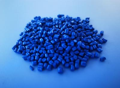 China Dark Blue Masterbatch 77287 - 20% Pigment Concentration for Blowing Film & Injection Molding - 140-320℃ Processing Temperature for sale