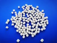 China Woven Bag PP Masterbatch with 80% CaCO3 Filler - Anti-Aging ABS Pellets for Injection Molding, 1.7 g/cm³ Density for sale