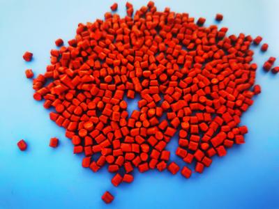 China PP Red TiO2 Masterbatch for Polypropylene with 20-50% Pigment Content and 9 g/10min Melt Flow Rate for sale