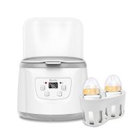 China Adjustable Temperature Electric Baby Double Bottle Warmer PC ABS Electric Bottle Heater for sale