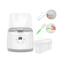 China Adjustable Temperature Electric Baby Double Bottle Warmer PC ABS Electric Bottle Heater for sale