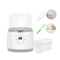 China Adjustable Temperature Electric Baby Double Bottle Warmer PC ABS Electric Bottle Heater for sale