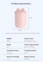 China Pink White Travel Breast Milk Pouch Warmer Heat Keeper Infant Warmer Bottle For Milk for sale