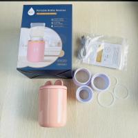 China Pink White Travel Breast Milk Pouch Warmer Heat Keeper Infant Warmer Bottle For Milk for sale