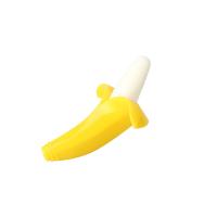China Slow Flow Teething Soothers Infant Pacifier Banana Shape Teething Soothers For Infants for sale