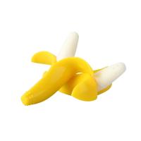 China Slow Flow Teething Soothers Infant Pacifier Banana Shape Teething Soothers For Infants for sale