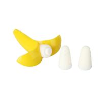 China Slow Flow Teething Soothers Infant Pacifier Banana Shape Teething Soothers For Infants for sale
