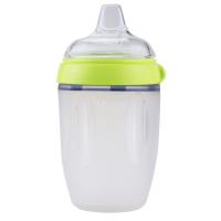 China Slow Flow Baby Feeding Bottle Nitrosamine Free 10oz Silicone Sipper Bottle for sale