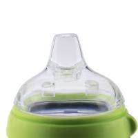 China Slow Flow Baby Feeding Bottle Nitrosamine Free 10oz Silicone Sipper Bottle for sale