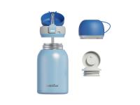 China Vacuum Insulated Straw Thermos Flask Stainless Steel Thermos Cup For Children  Kids for sale