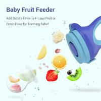 China BPA FREE  Silicone Baby Feeding Teething Fruit Feeder For Babies Toddlers Infants Kids for sale