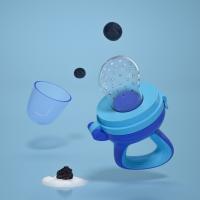 China PP Red Infant Pacifier Safe For Newborn Teething Newborn Teethers Toy Fruit Food Feeder for sale