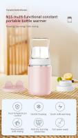 China Fast Heating Baby Portable Bottle Warmer Usb Travel Electric Milk Heater Temperature Control for sale
