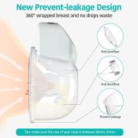 China PP Customize Double Wearable Breast Pump 9 Levels Electric Feeding Pump for sale