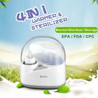 China Electric Baby Bottle Sterilizer Warmer 80W 500W BPA Free for sale