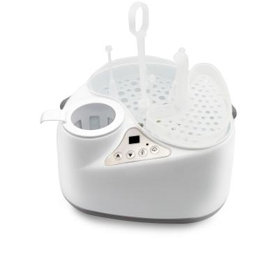 China Electric Baby Bottle Sterilizer 80W/500W Steam 28x26x25cm for sale