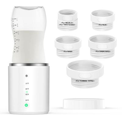 China USB Baby Bottle Warmer 45W Portable Breast Milk Warmer 81x81x109mm for sale