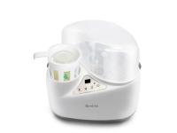 China Portable Baby Bottle Sterilizer 6 Bottle Capacity ABS Material for sale