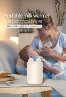 China Portable Baby Bottle Warmer 8800mAh USB Fast Heating 3 Minutes for sale