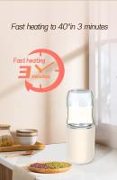 China Portable Baby Bottle Warmer 8800mAh USB Fast Heating 3 Minutes for sale