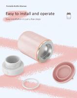 China Portable USB Baby Bottle Warmer 420g with Fast Heating to 40° in 3 Minutes for sale